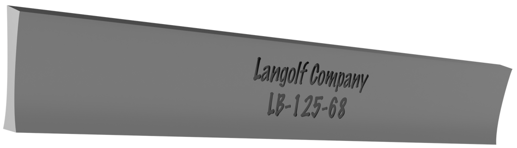 LB-078-50 5° Beveled (Johnson) Cutoff Blade – Langolf Company, LLC