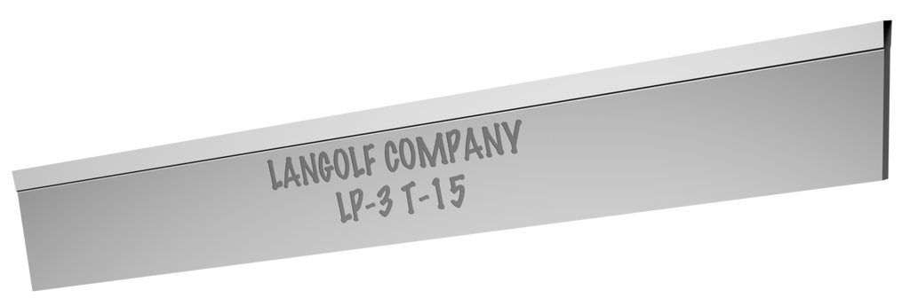 LP-3-S Steel Parallel T-Type Cutoff Blade – Langolf Company, LLC